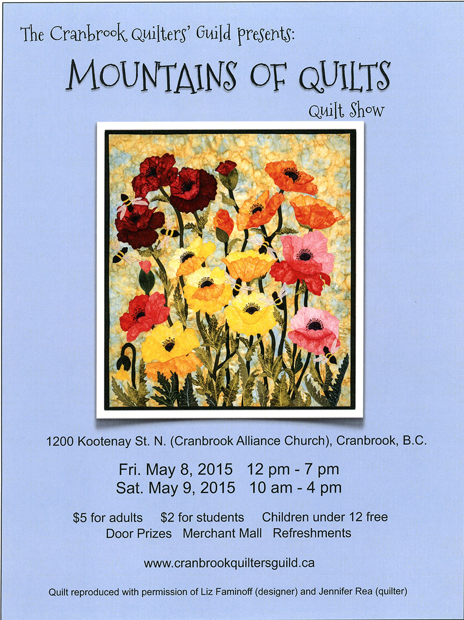 Quilt Shows – CranbrookQuiltersGuildHistory